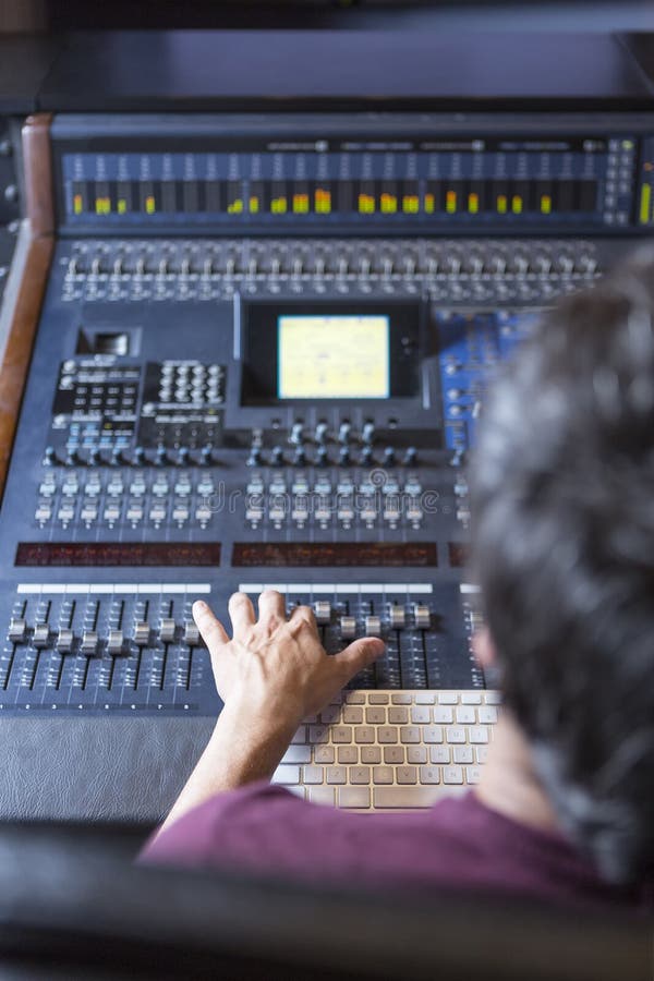 Recording studio equipment stock image. Image of mixer - 2939087