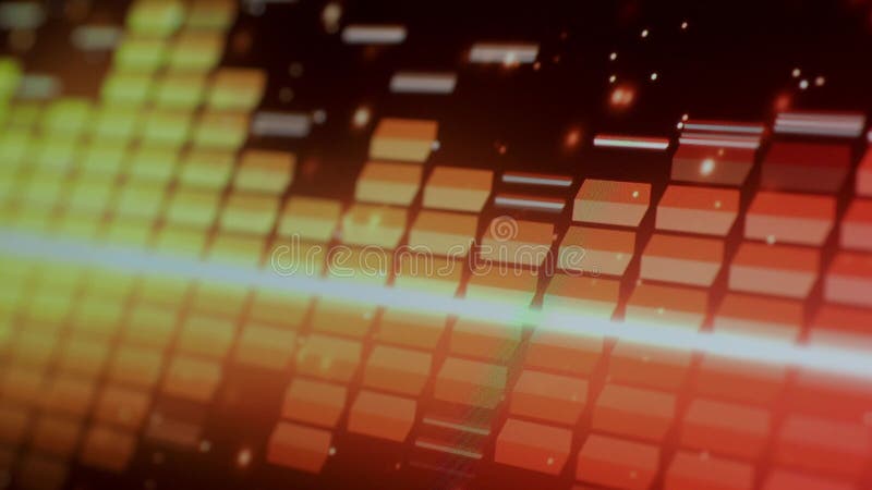 Sound Equalizer Digital Music or Sound Wave Footage Stock Video - Video ...
