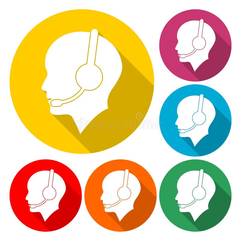 Sound icon in human head stock vector. Illustration of beautiful ...
