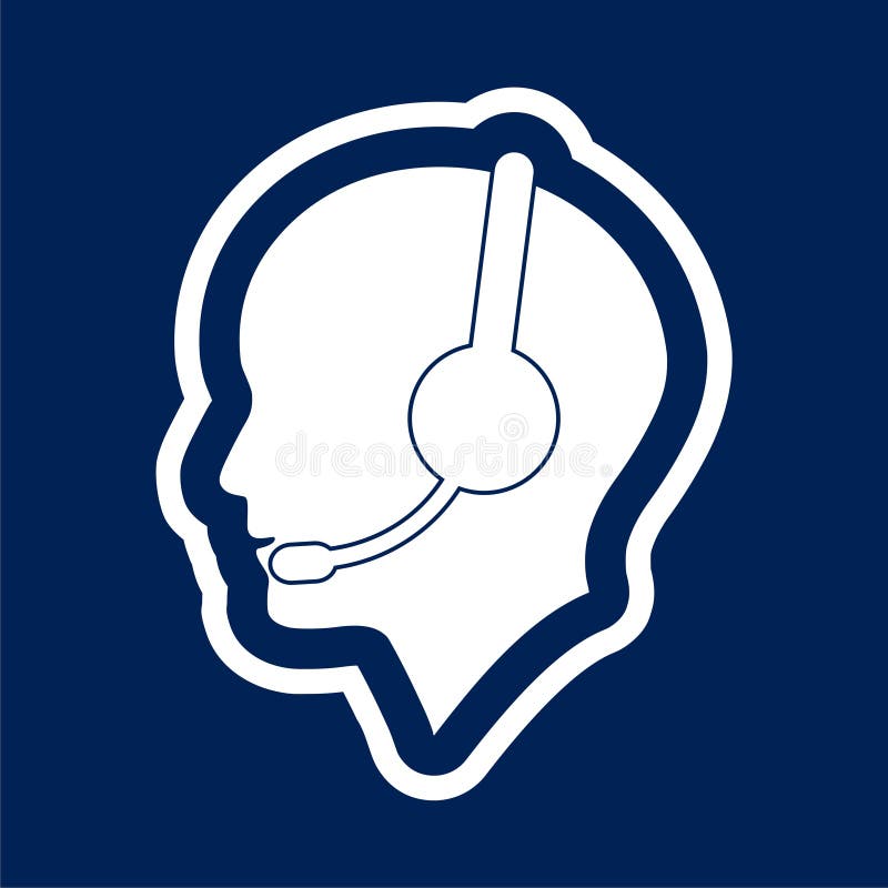 Sound icon in human head stock vector. Illustration of hair - 150122383