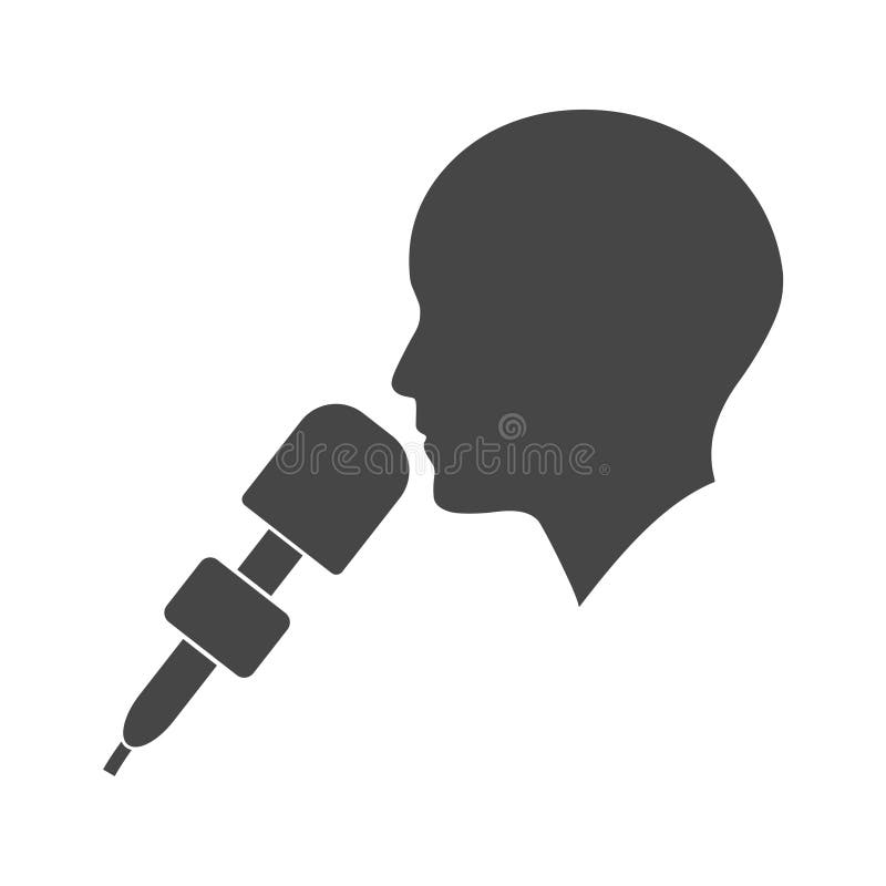 Sound icon in human head stock vector. Illustration of holiday - 150123342