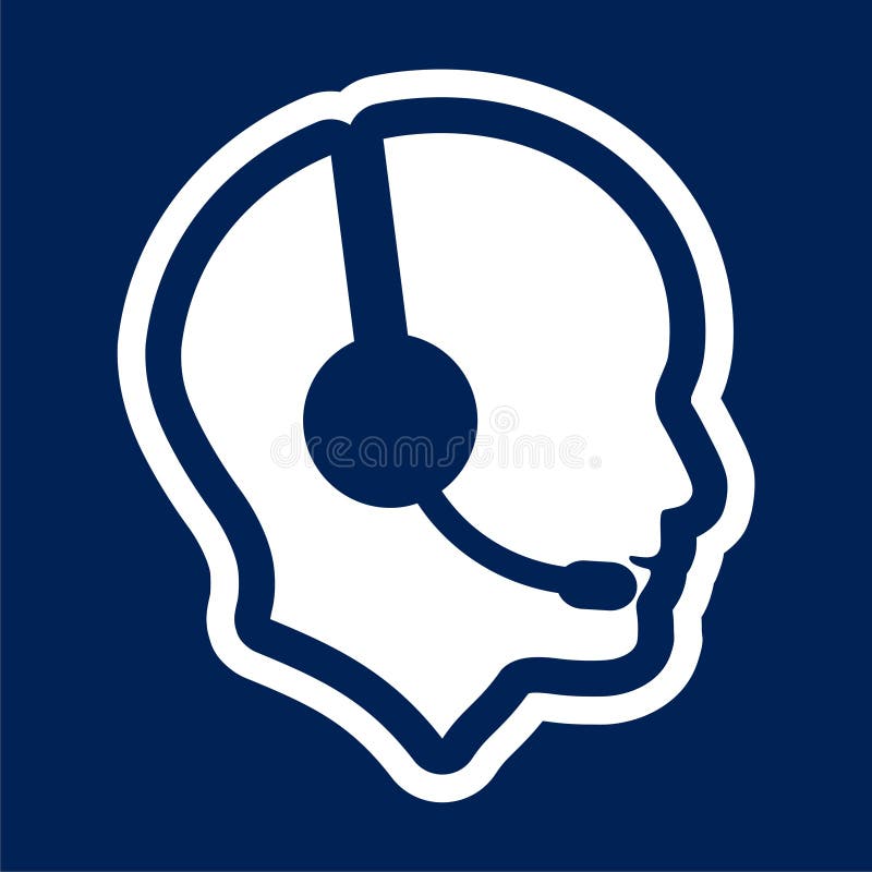 Sound icon in human head stock vector. Illustration of avatar - 150125149
