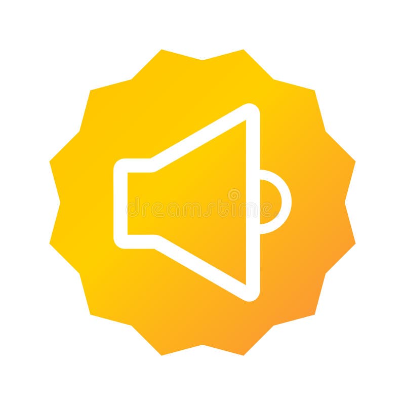 Sound Icon. Sound Illustration. Flat Vector Icon. Can Use for, Icon ...