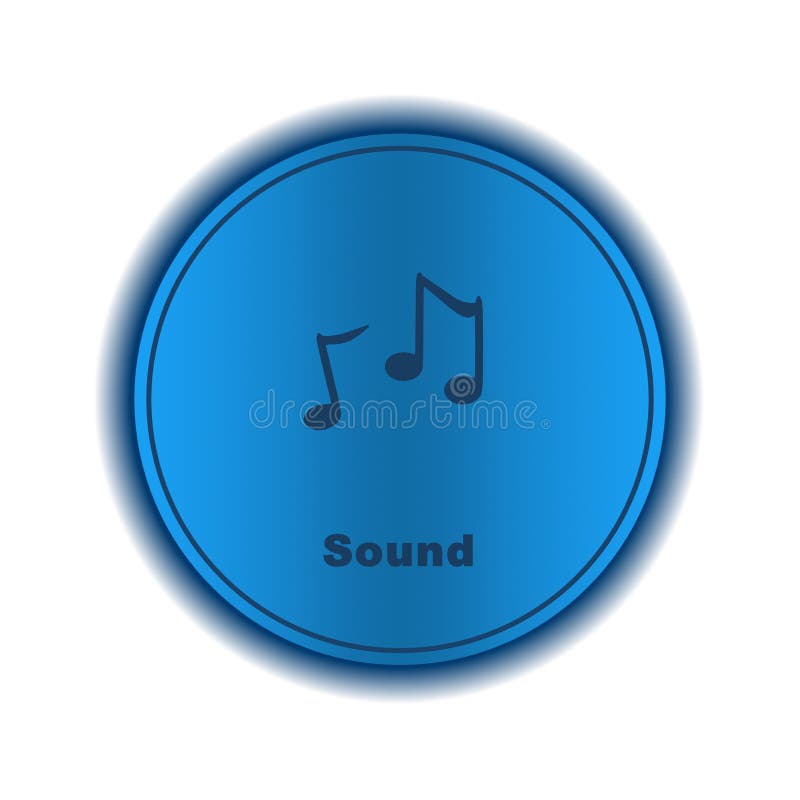 Sound Icon, Sign, Illustration Stock Illustration - Illustration of ...