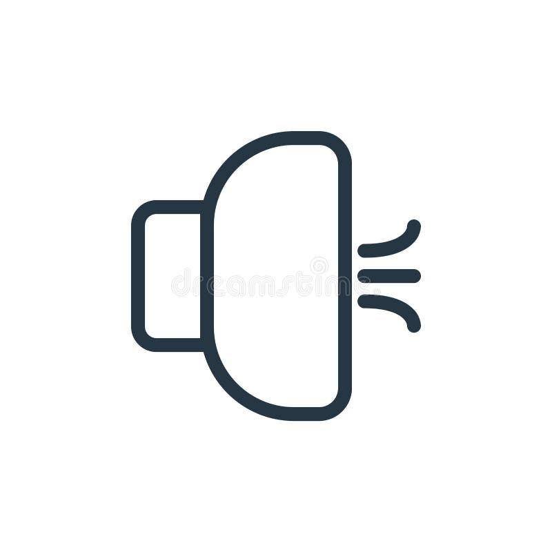 Sound Icon Vector from Web Concept. Thin Line Illustration of Sound ...