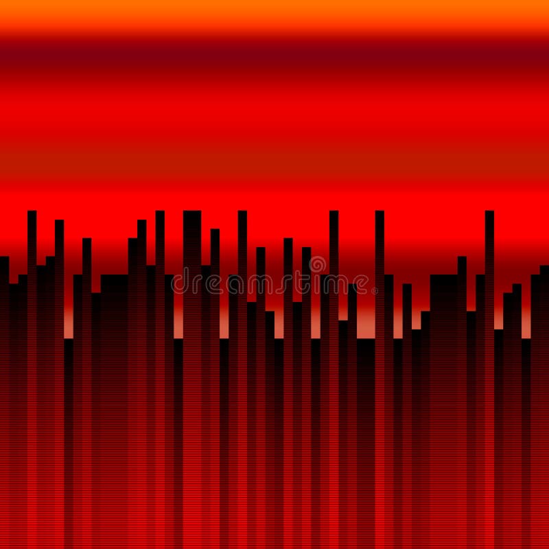 Sound Level Meter Abstract Background Stock Illustration - Illustration ...