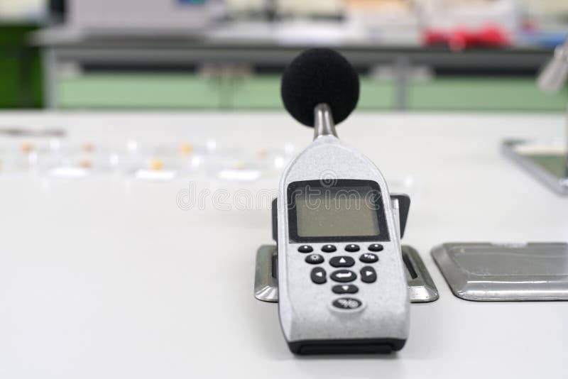 Sound level meter. stock image. Image of instrument, meter - 97324003