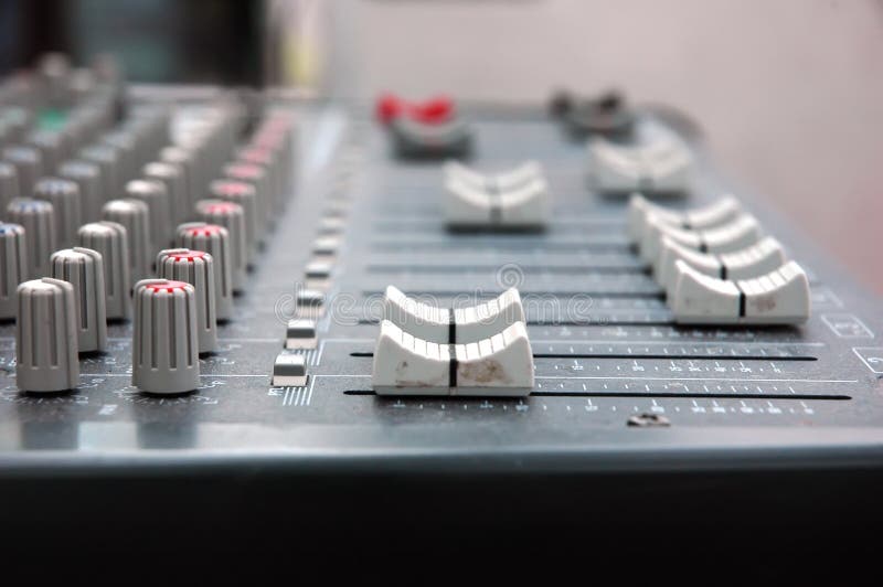 Sound mixer stock photo. Image of graphic, knob, musical - 16987966