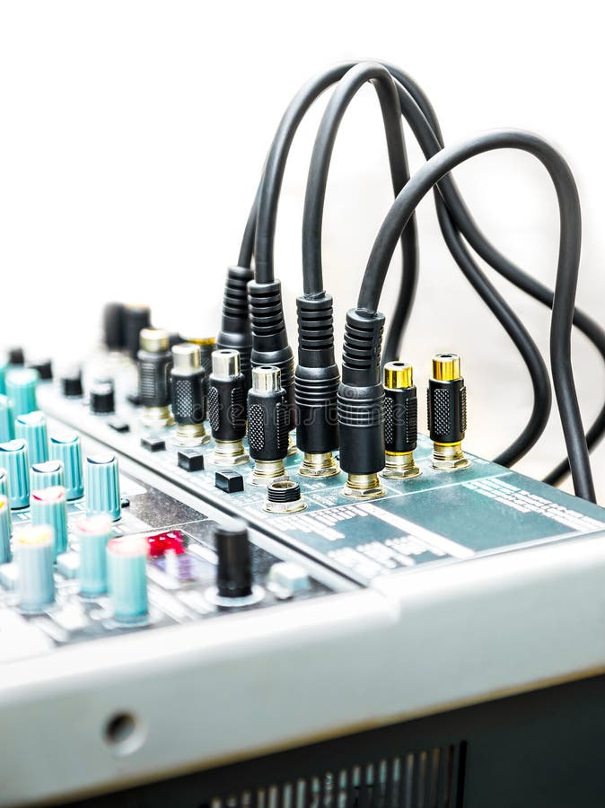 Sound mixer stock photo. Image of channel, industry, output - 40066714