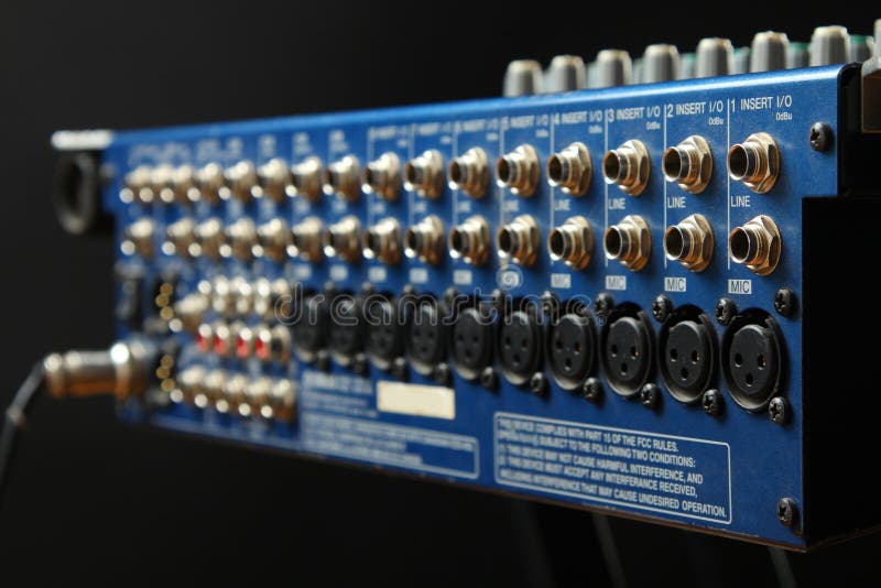 Sound mixer stock photo. Image of mixer, speech, professional - 89368940