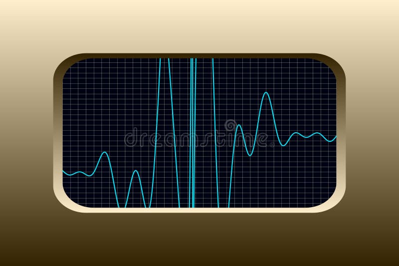 Sound Modulation stock vector. Illustration of screen - 280249624