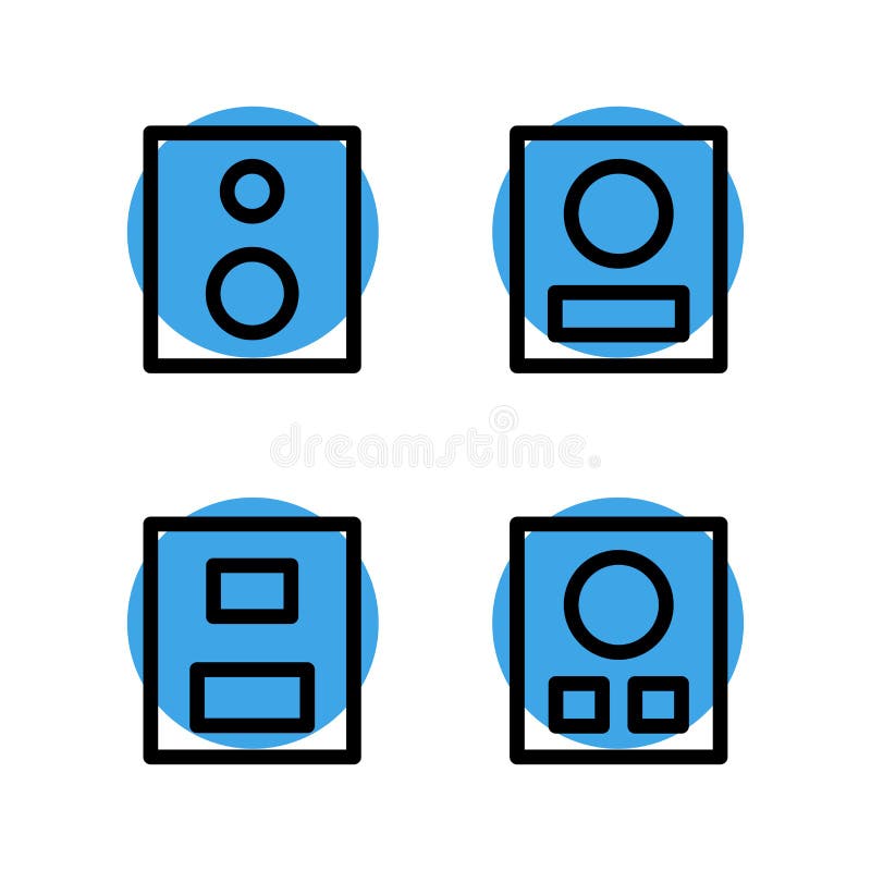 Sound Music Audio Wave Logo Template Design Vector Icon Illustration ...