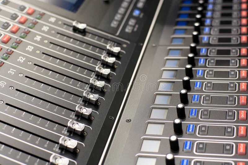 Music console stock image. Image of media, play, sound - 711259