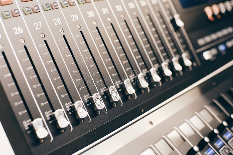 Music console stock image. Image of media, play, sound - 711259