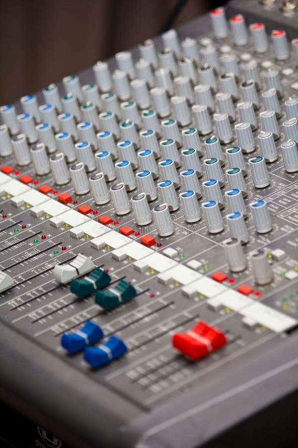 Sound and music mixer stock image. Image of concert, jockey - 23677499