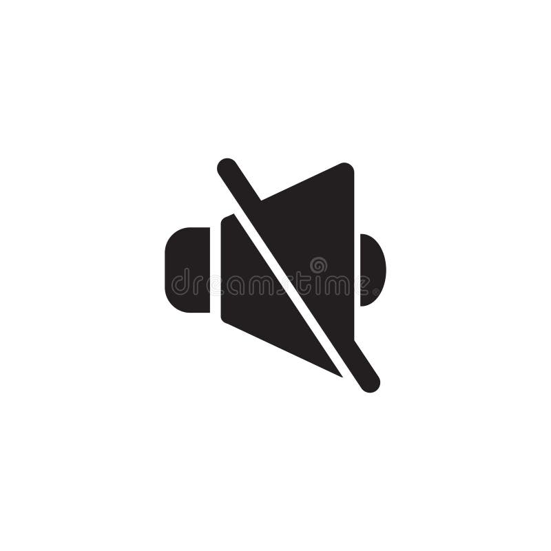 Sound Off Logo , Silent Logo Stock Vector - Illustration of loudspeaker ...