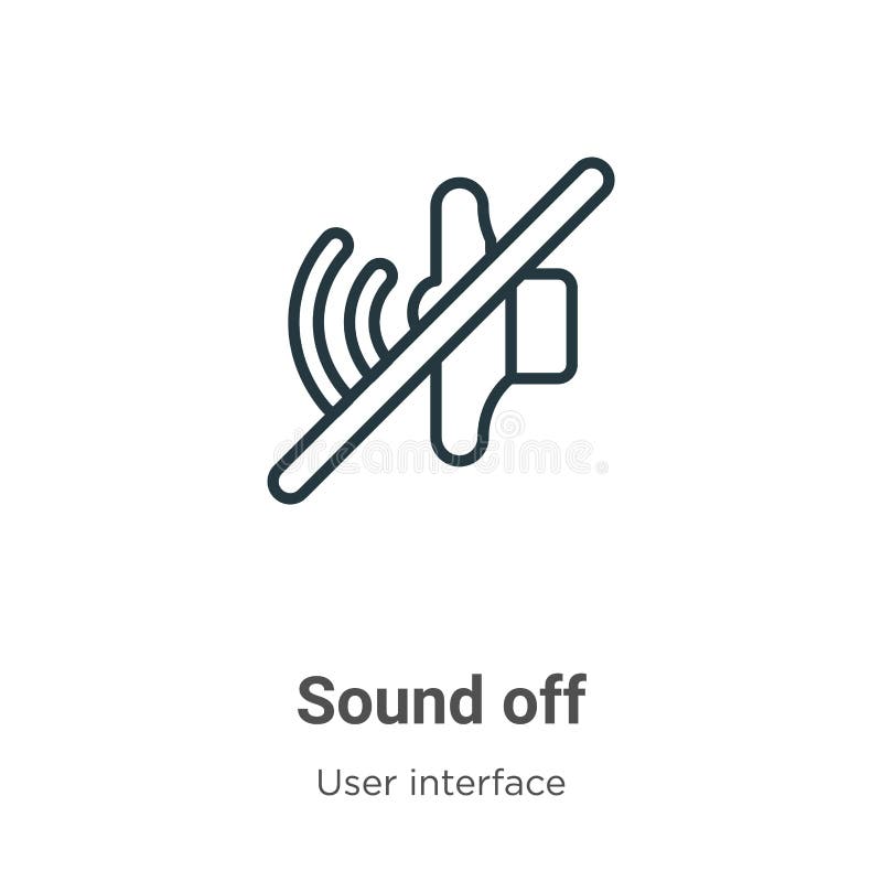 Sound Off Line Icon Stock Illustrations – 3,685 Sound Off Line Icon ...