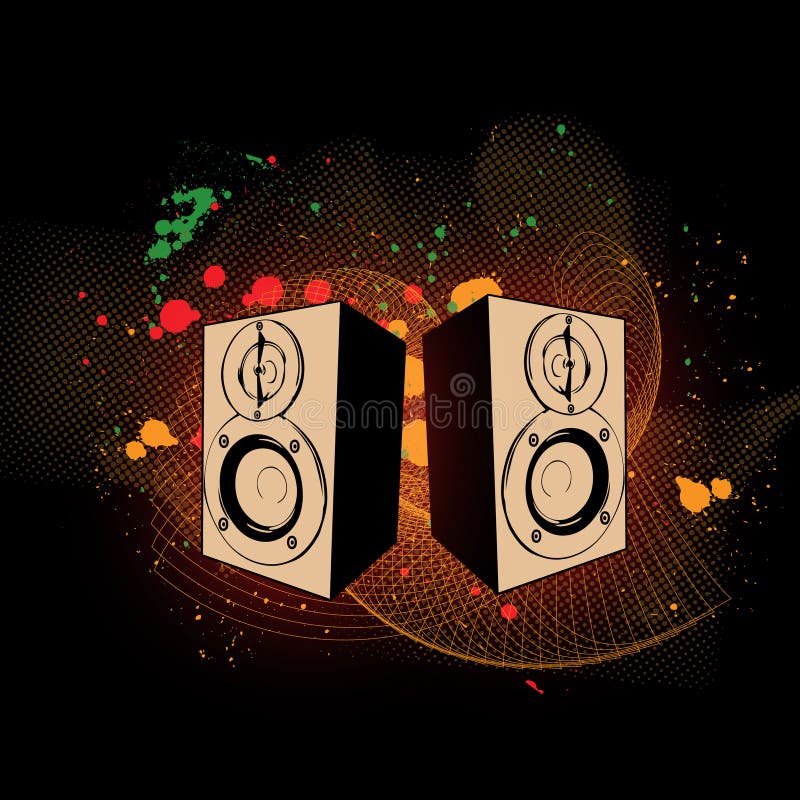 Sound power stock illustration. Illustration of hifi - 10471879