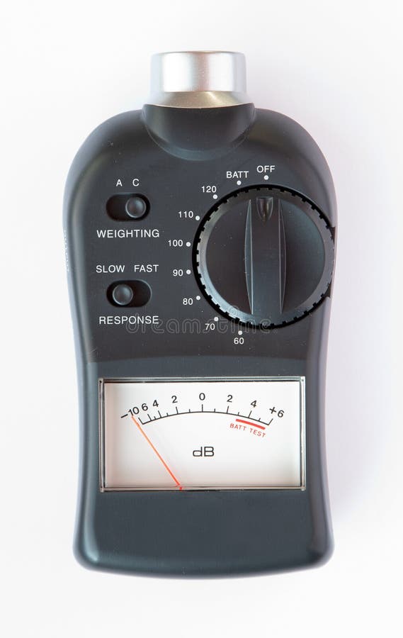 Sound Pressure Level Meter stock image. Image of sound - 204124481