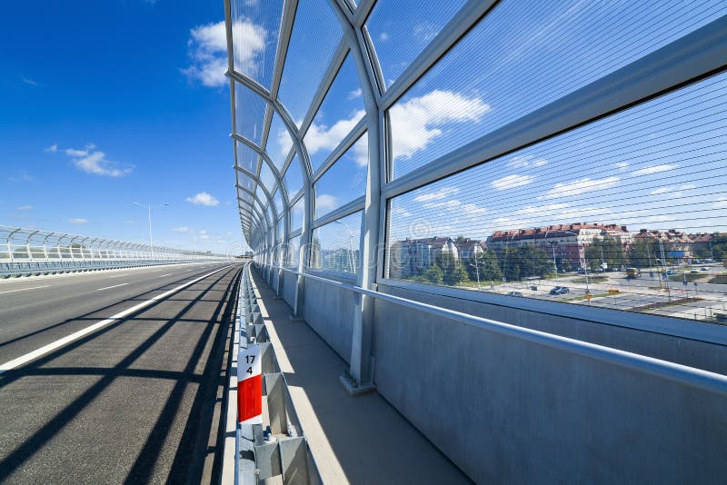 Sound protection walls stock photo. Image of environment - 23511052