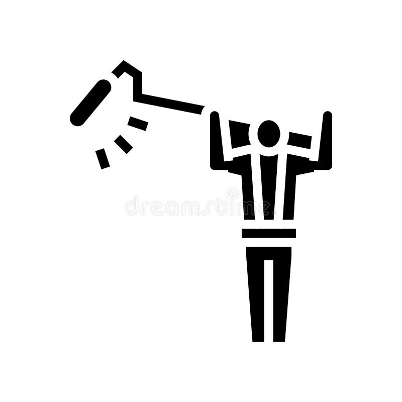 Sound Recoding Video Production Glyph Icon Vector Illustration Stock ...