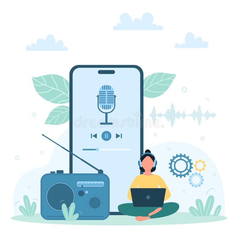 Sound Recording with Mobile App, Tiny Person Using Smart Voice ... Sound Recording with Mobile App, Tiny Person Using Smart Voice ...