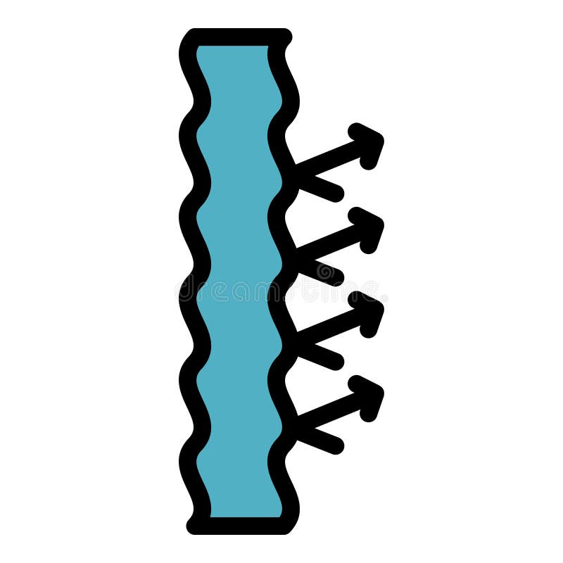 Sound Reduction Icon Color Outline Vector Stock Illustration ...