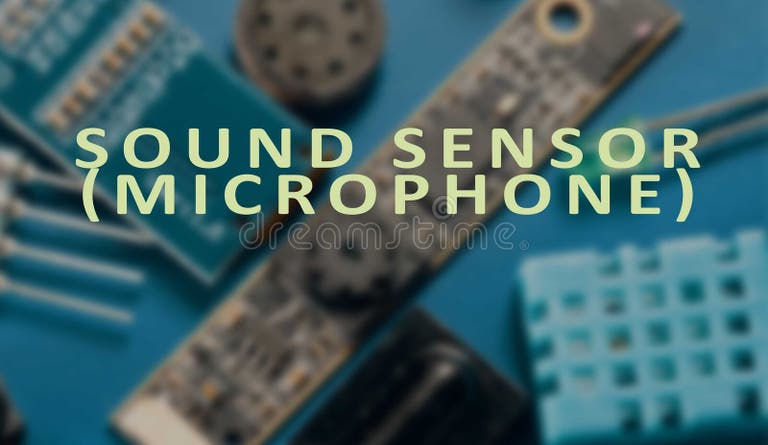Sound Sensor (Microphone stock image. Image of microphone - 405421531