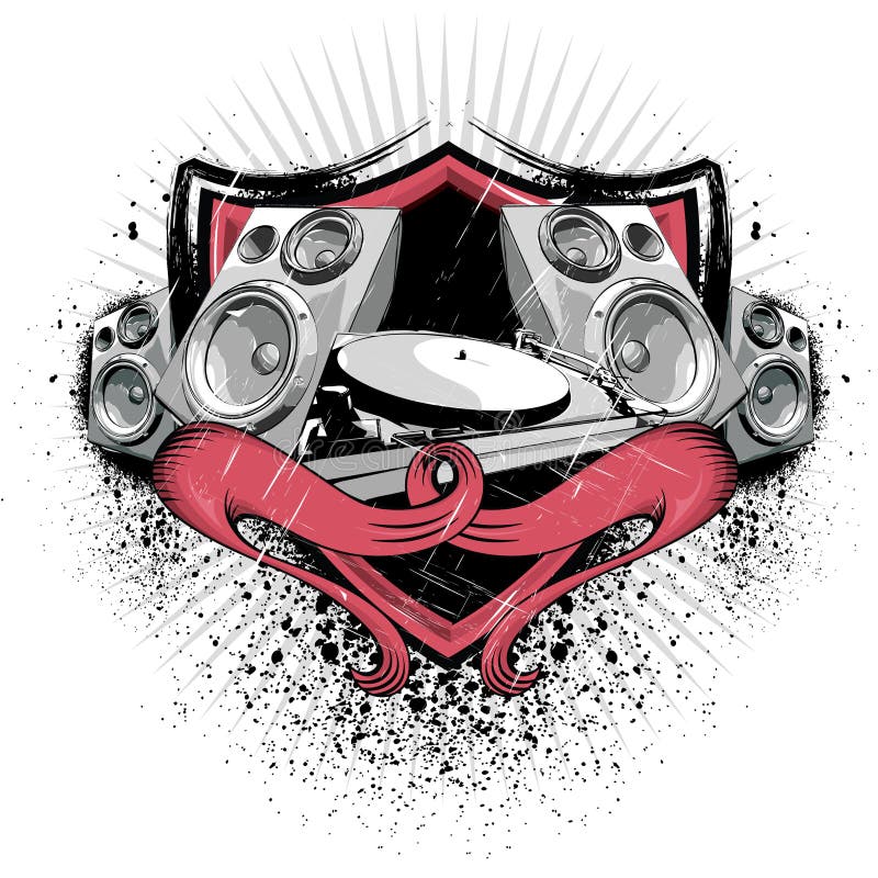 Sound Shield stock illustration. Illustration of light - 30768905