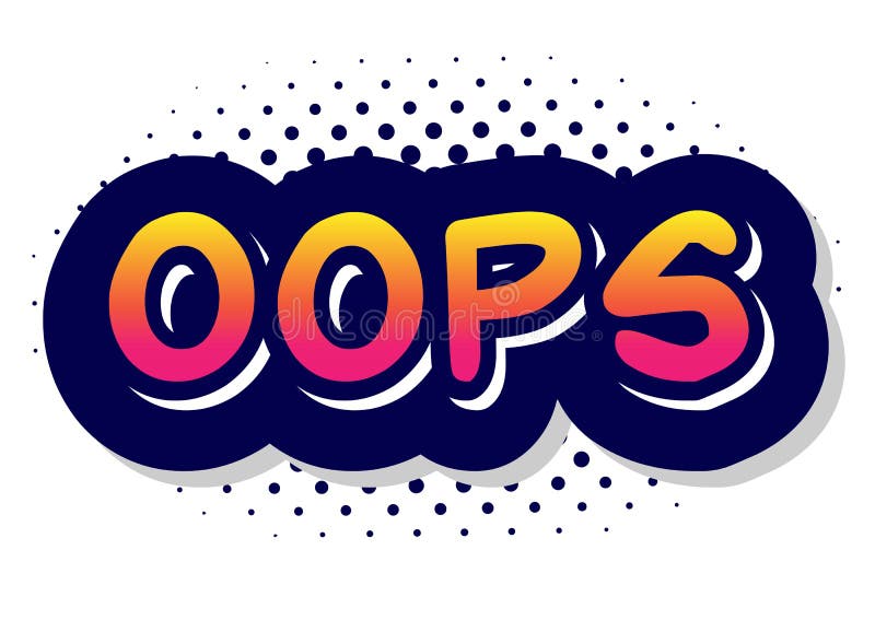 Expression Oops Stock Illustrations – 1,633 Expression Oops Stock ...
