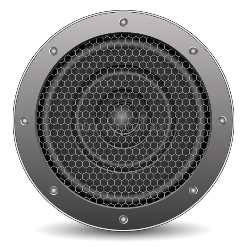 Speaker stock vector. Illustration of design, electronic - 18745714