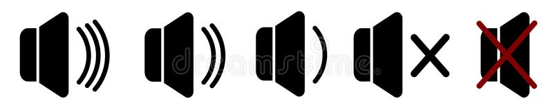 Sound Speaker Icon for Pc or Smartphone Stock Illustration ...