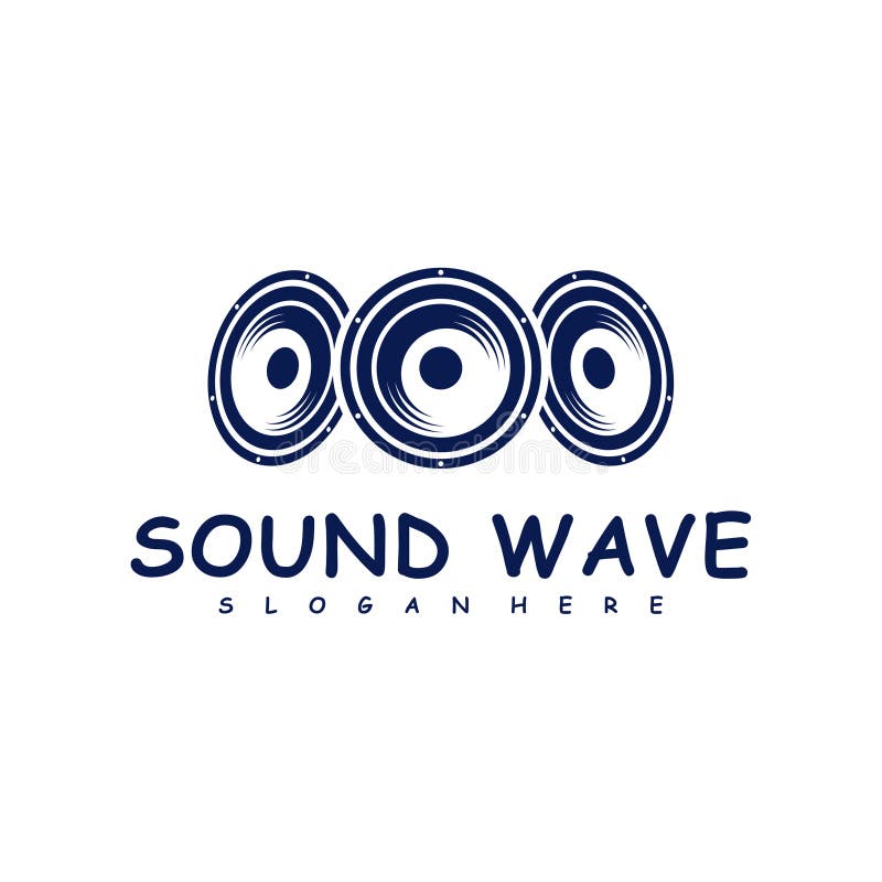 Sound Speaker Logo Design Concept Vector. Sound Illustration Design ...