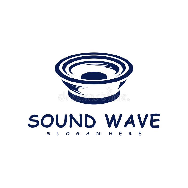 Sound Speaker Logo Design Concept Vector. Sound Illustration Design ...