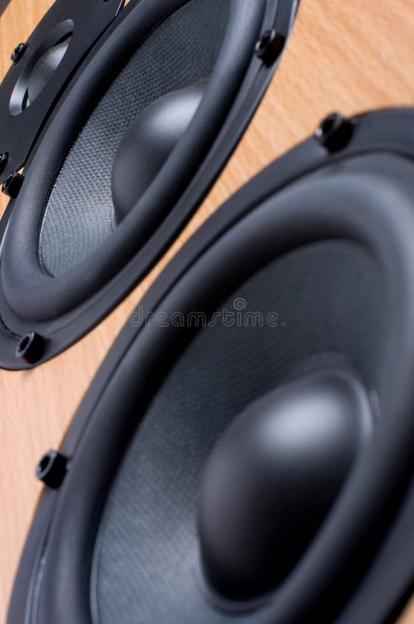 Sound speaker system stock image. Image of studio, audio - 7626137