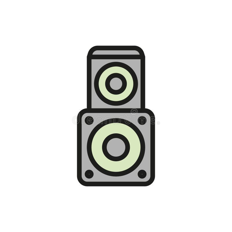Sound System Icon Vector Design Templates Simple and Modern Stock ...