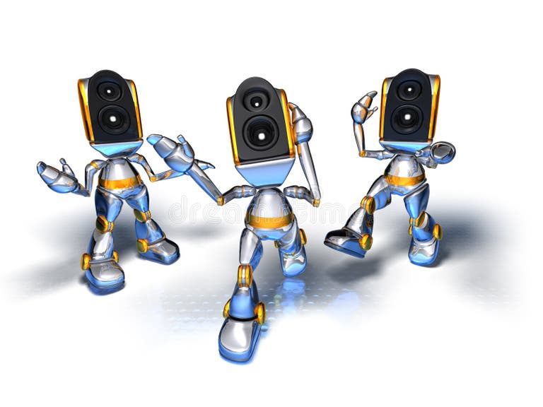 Multimedia Robots Stock Illustrations – 637 Multimedia Robots Stock ...