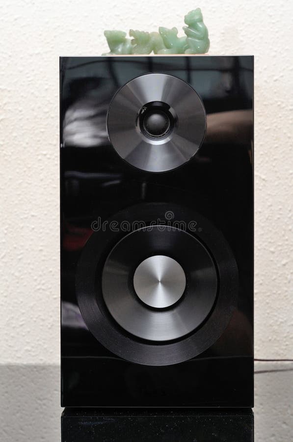 A Sound System Speakers Amplifier Unit on Display Stock Photo - Image ...