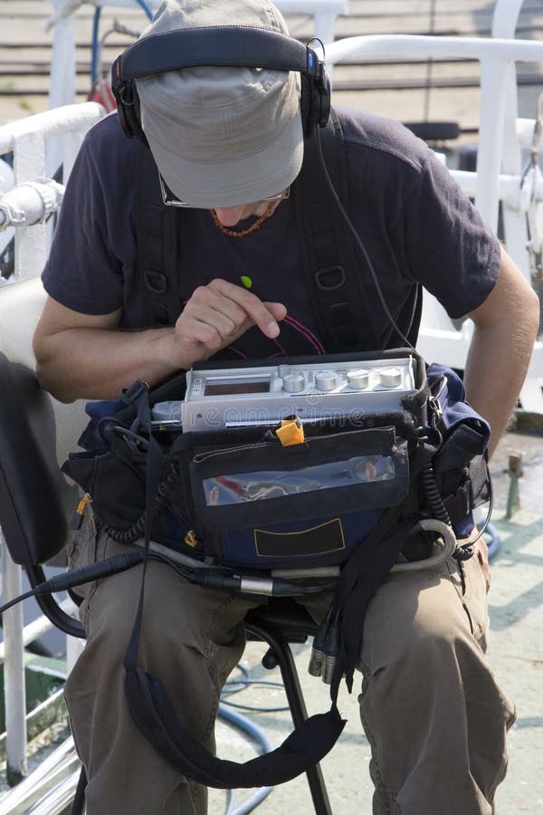 Sound technician stock image. Image of technology, recording - 3173311