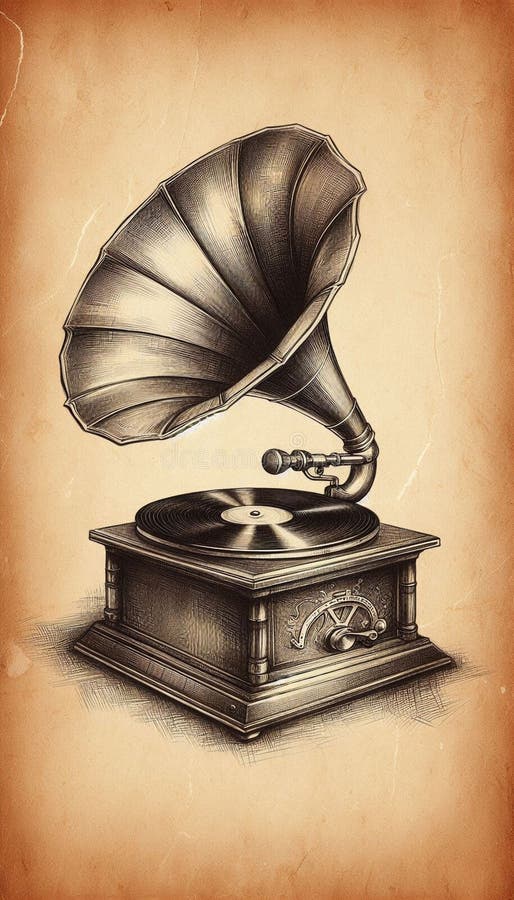 A Phonograph, Later Called a Gramophone and since the 1940s a Record ...