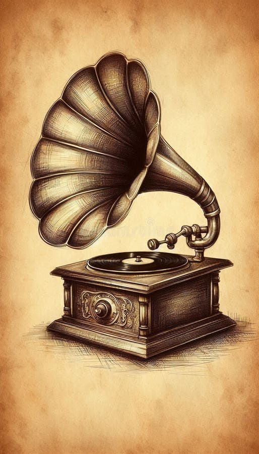 A Phonograph, Later Called a Gramophone and since the 1940s a Record ...