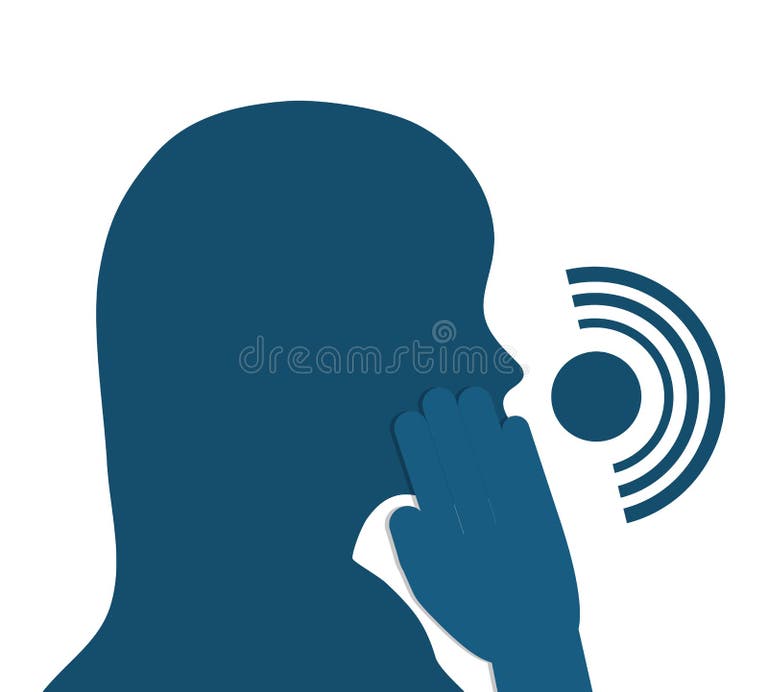 Sound of voice stock vector. Illustration of head, design - 65250807