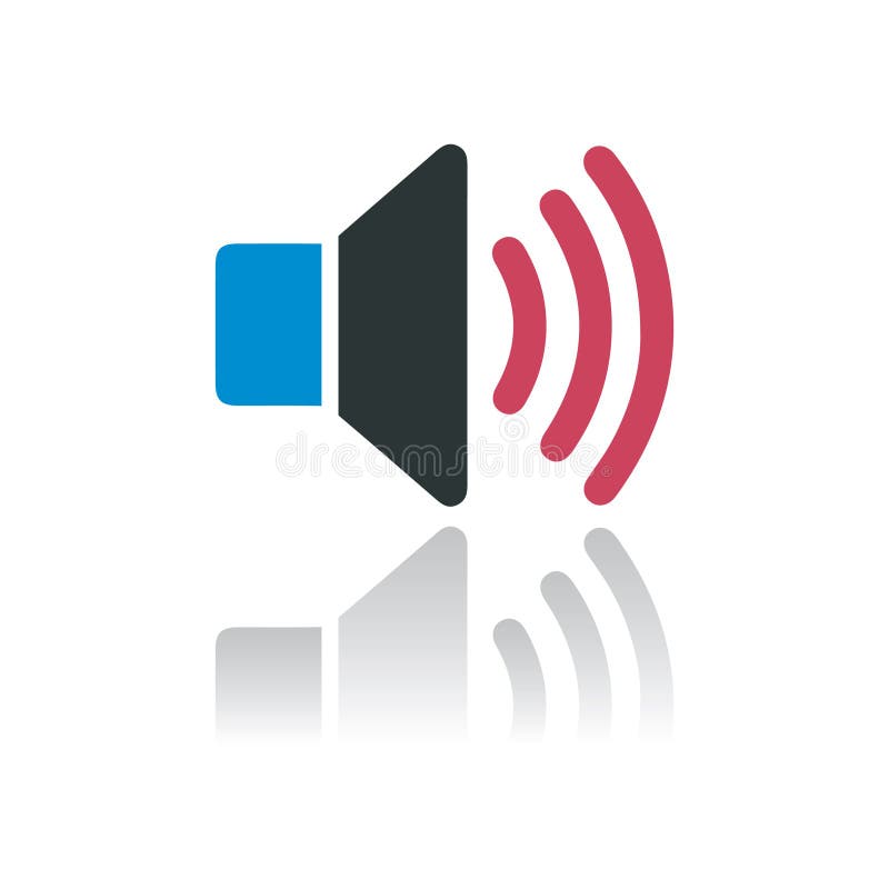 Sound Volume Increase. Vector Illustration Decorative Design Stock ...