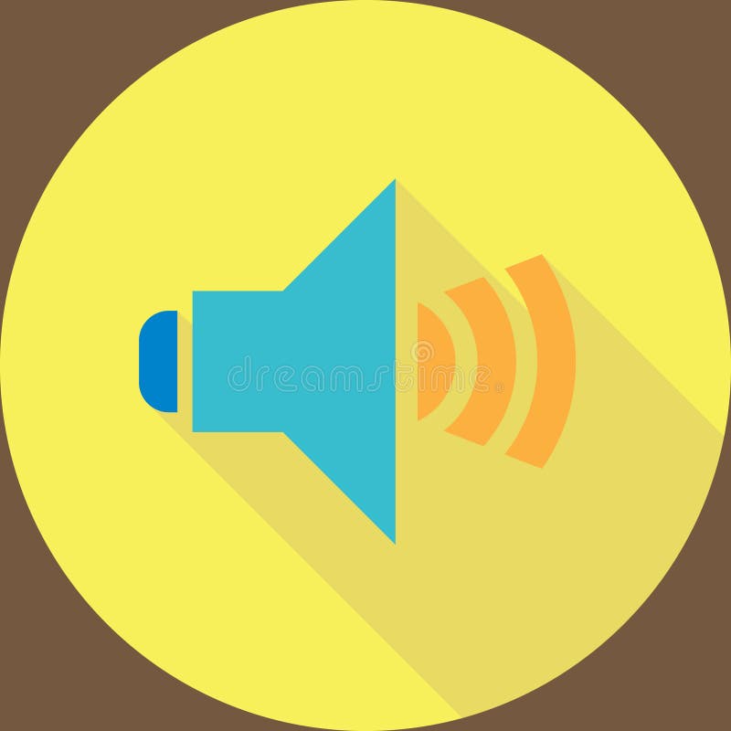 Sound Volume Increase. Vector Illustration Decorative Design Stock ...