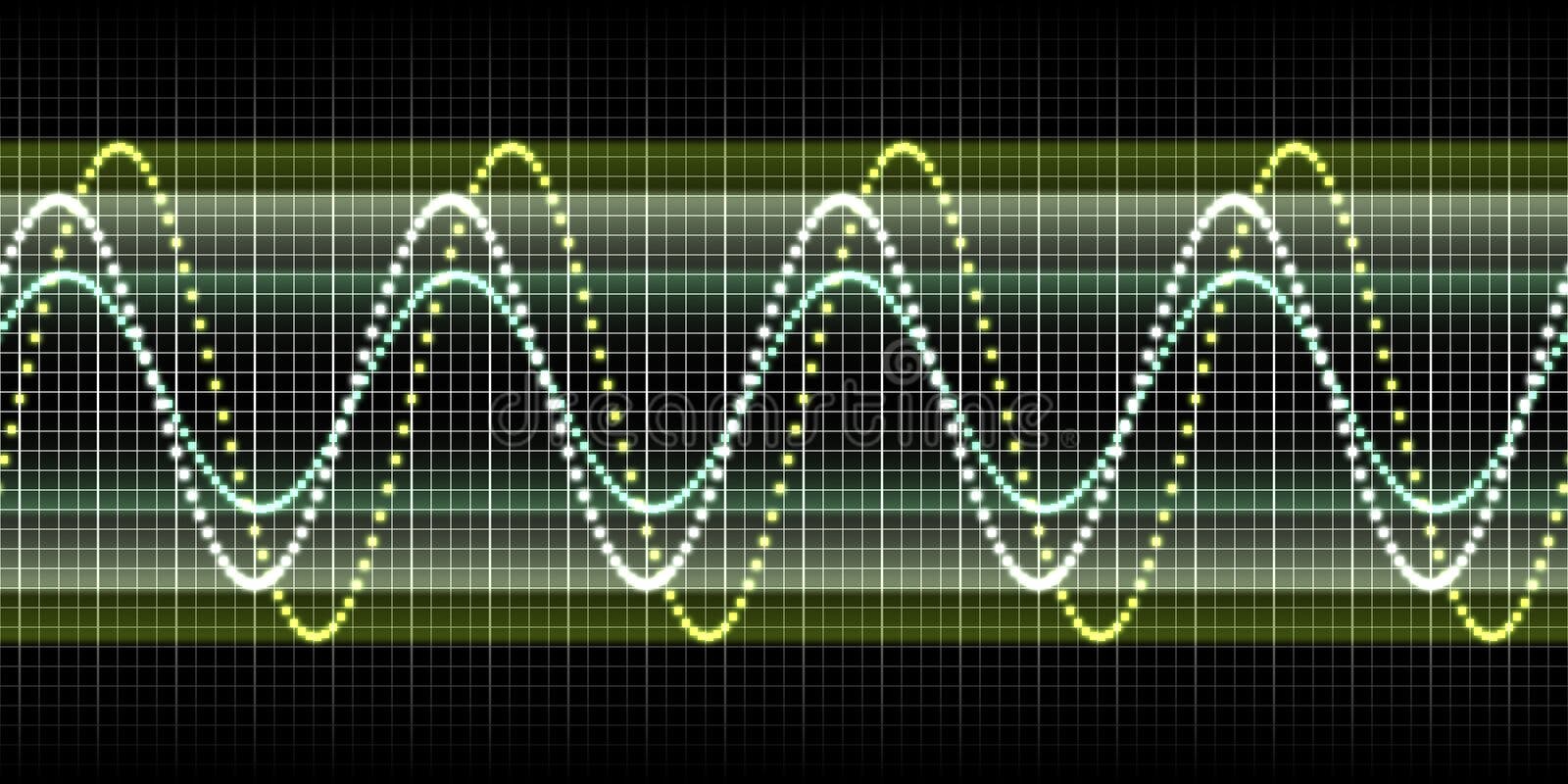 Sound wave stock illustration. Illustration of music - 11616599