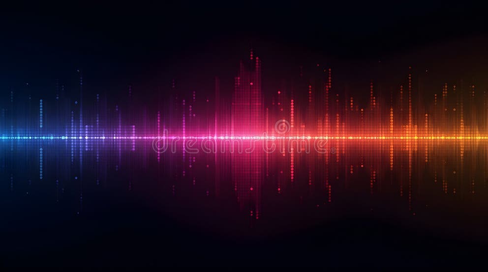 Sound Wave Audio Spectrum, Music Equalizer Oscillate, Visualization ...