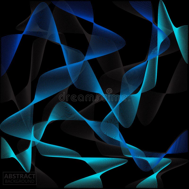 Sound Wave Background Design, Ultrasonic Gradient Wallpaper ...