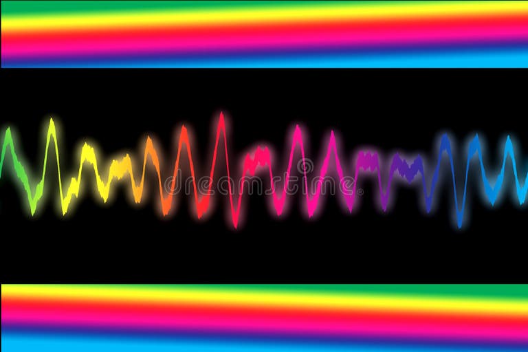 108 Sound Wave Display Spectrum Colors Stock Photos - Free & Royalty ...