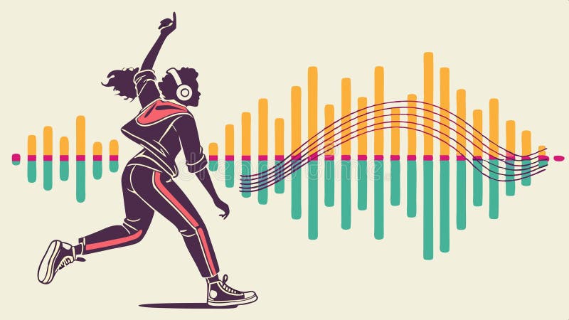 Sound Wave Equalizer Graphic, Audio Visual and Music Technology Vector ...