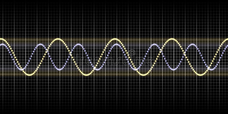 2D Graphic Wave Illustration Stock Illustration - Illustration of ...